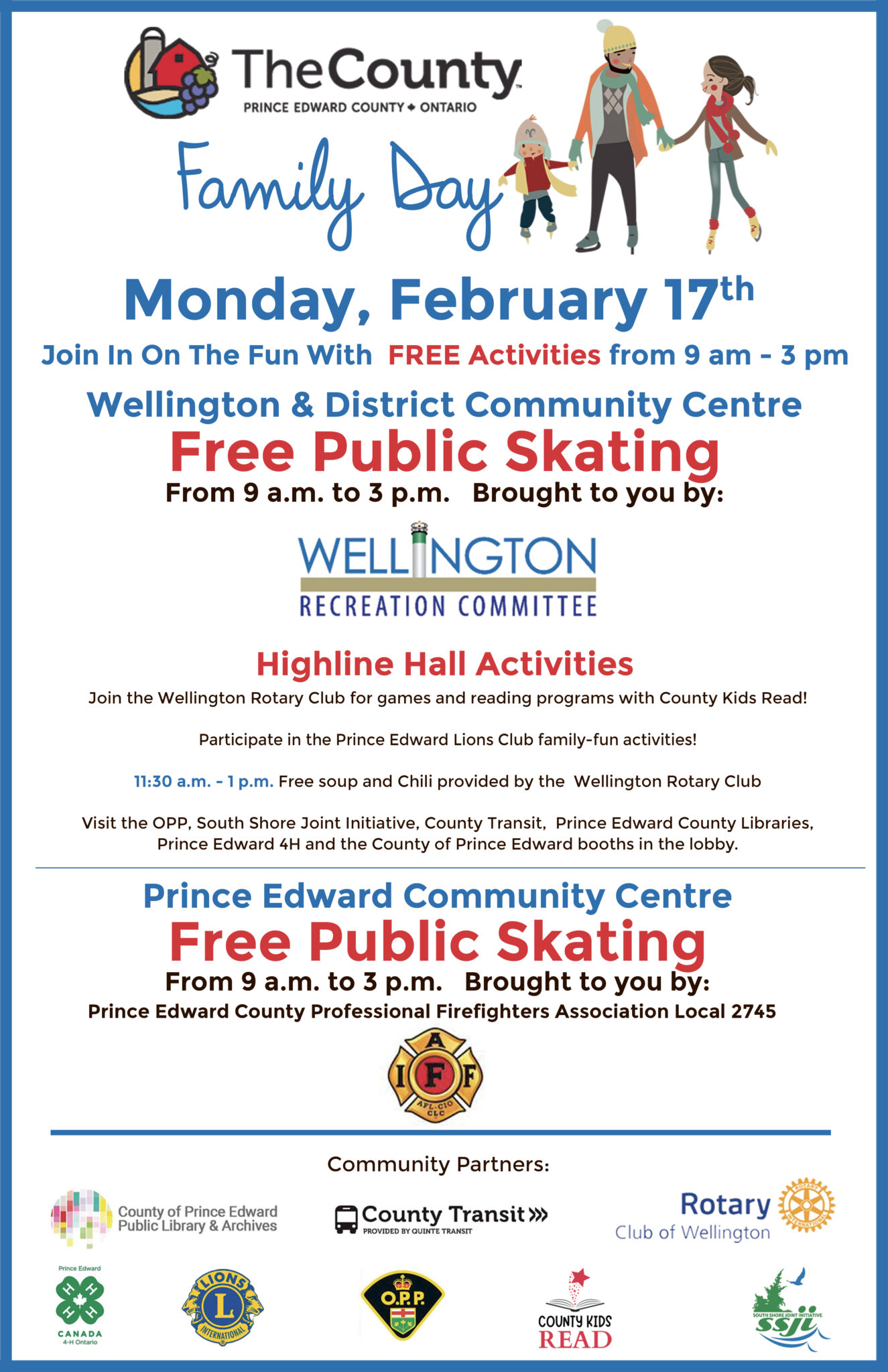 Family Day with Prince Edward County - Prince Edward County Municipal ...